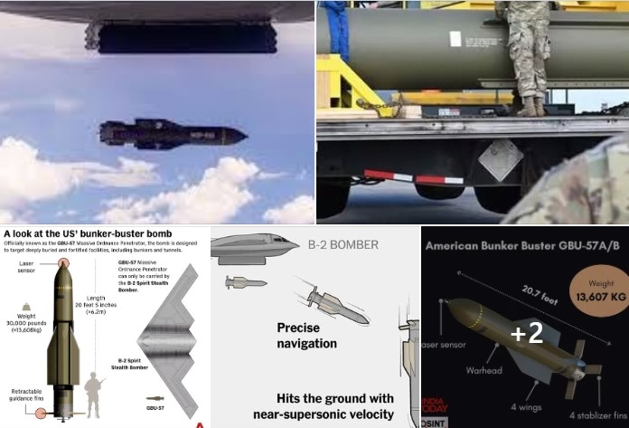 Tìm hiểu về bomb Massive Ordnance Penetrator (MOP) hay còn gọi là bom ...
